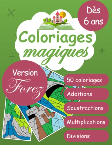 Livre de coloriages magiques pour enfant : 50 modèles pour apprendre en ...