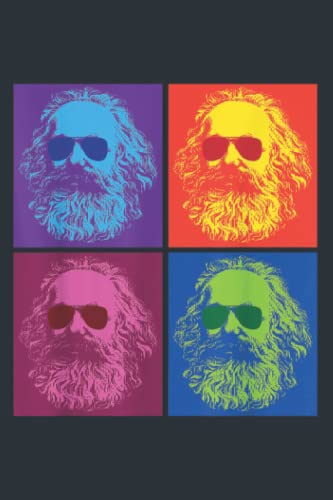 Karl Marx Pop Art Funny Communist Hipster Sunglasses by Dawn Fisher ...