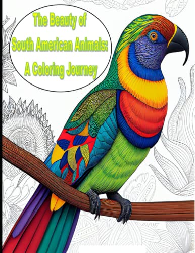 South American Animals Coloring Pages