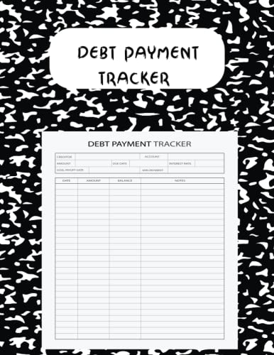 DEBT PAYMENT TRACKER: Take charge of your finances and pay off debts by ...