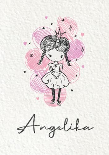 Angelika: Notizbuch A5 | Personalisierter vorname Angelika ...