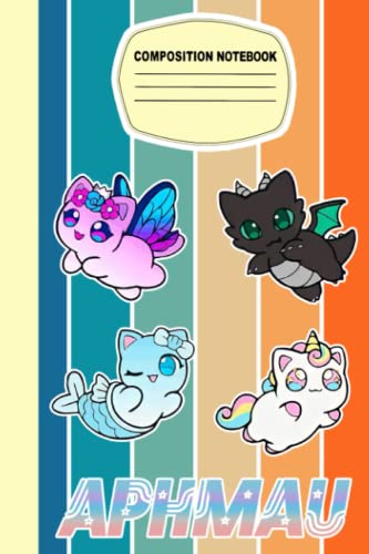 Aphmau Jess Notebook Cute Characters for Fan Boys Girls Teen Kids ...