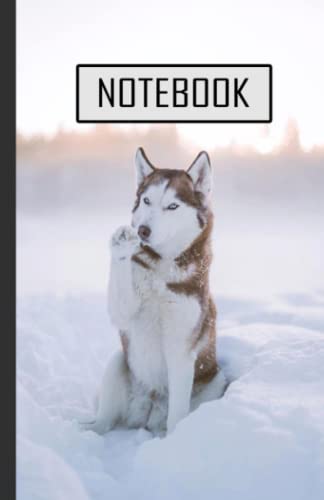 Magnificent Siberian Husky Notebook: Cute, Funny Diary | (Huskys Dogs ...