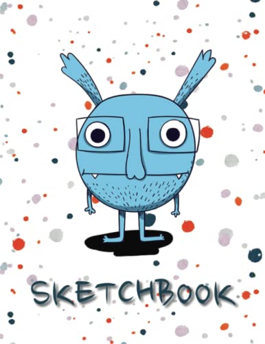 Nerd Monster Sketch Book: Notebook for Drawing, Writing, Painting ...