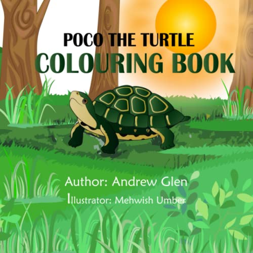 Poco the Turtle-Colouring Book by Andrew Glen | Goodreads