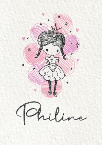 Philine: Notizbuch A5 | Personalisierter vorname Philine ...