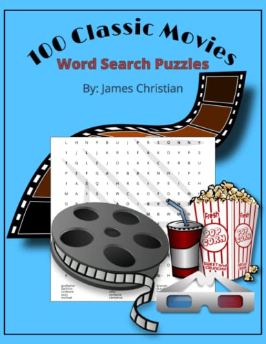 100 Classic Movies Word Search Puzzles by James Christian | Goodreads