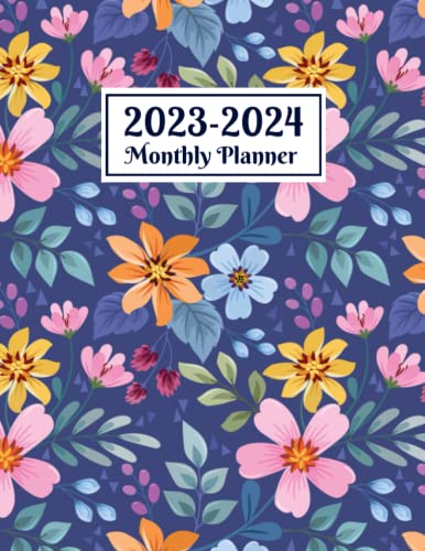 2023-2024 Monthly Planner: 2 Year Monthly Planner January 2023 to ...