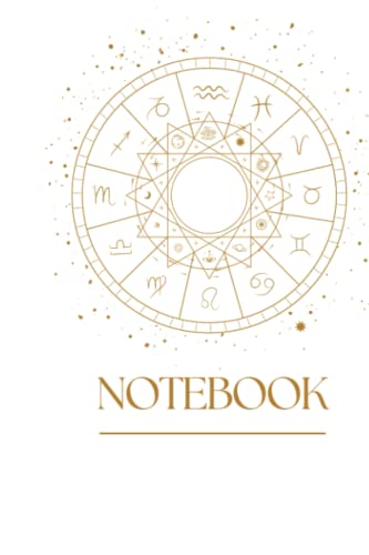 Astrology Design Notebook Journal: Zodiac Journal Star Notebook ...
