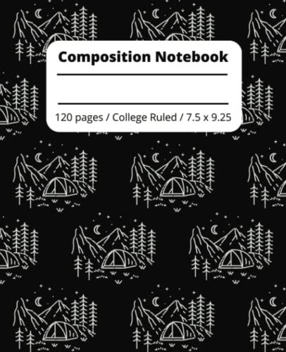 Composition Notebook: Nature | College Ruled Notebook | Composition ...