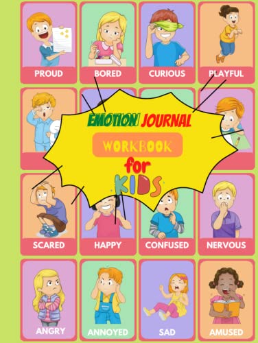EMOTION JOURNAL WORKBOOK FOR KIDS: journaling workbook for kids 7_12 ...