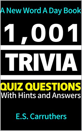 1,001 Trivia Questions and Answers: Trivia Quiz Book by Elliot ...