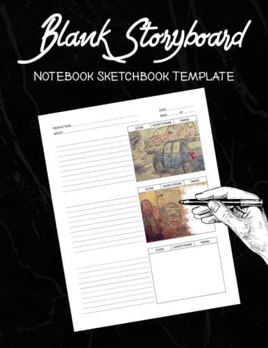 Storyboard Notebook: Unleash Your Creativity with Our Storybook. 6:9 ...