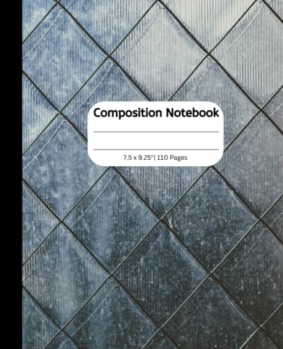 Composition notebook wide ruled for kids, teens and adults: Standard ...