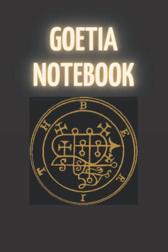 Goetia Notebook Berith: Dark Margin Styled Colorful Blank Notebook by ...