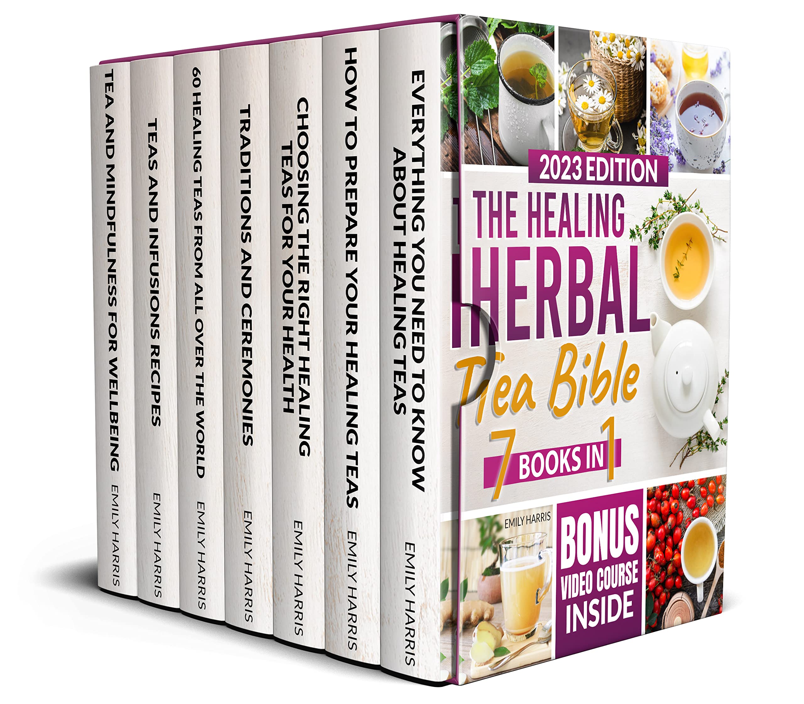 Healing Herbal Tea Bible: [7 in 1 + Video Course] Complete Tea ...