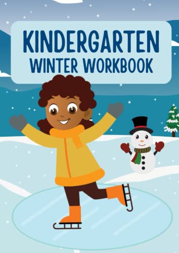 Kindergarten Winter Workbook: Kids Preschool Workbook | Preschool ...