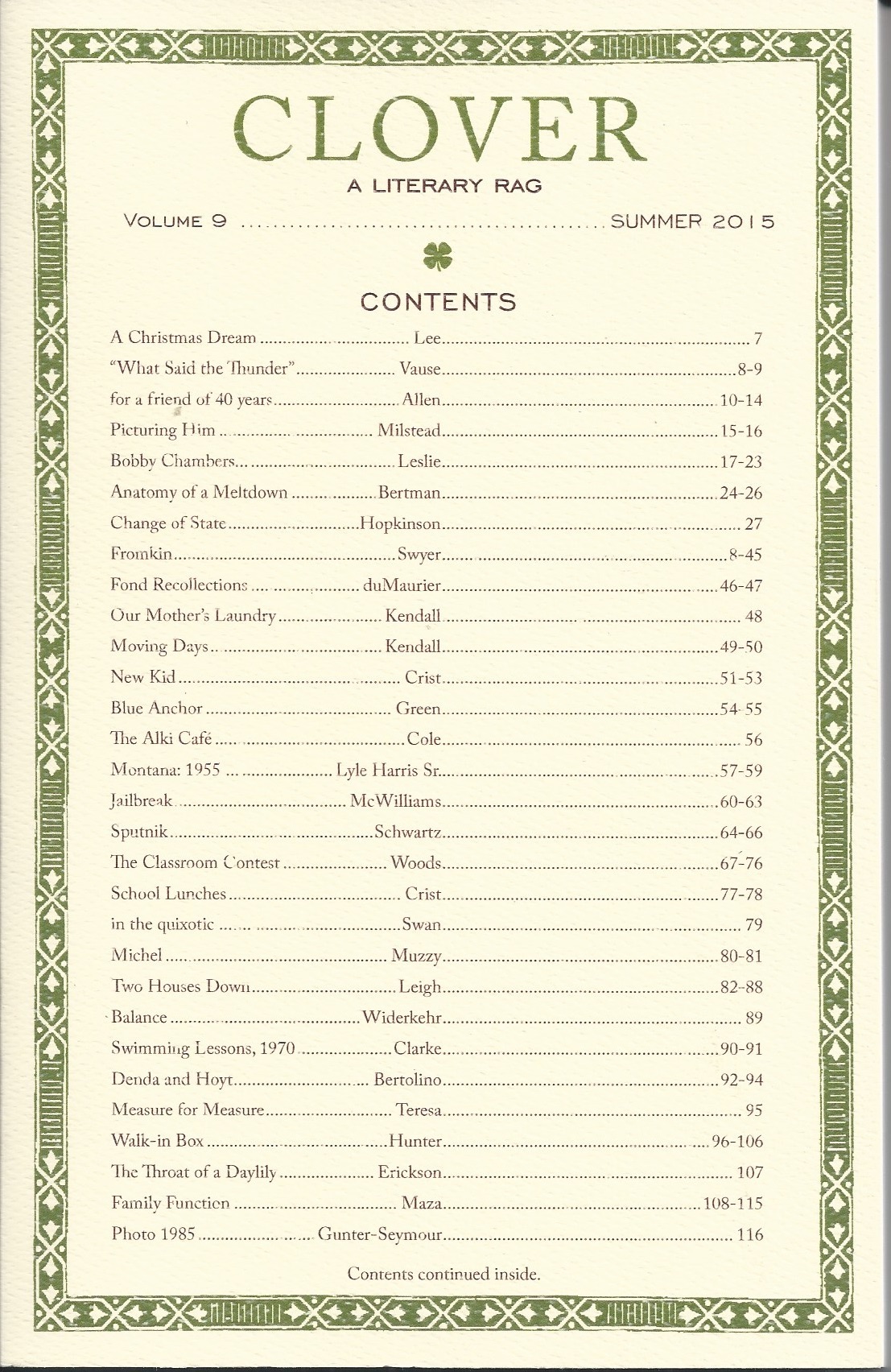 Clover: A Literary Rag, Volume 9 by Mary Elizabeth Gillilan | Goodreads