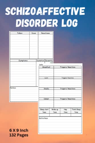 Schizoaffective Disorder Log: SAD Symptoms Journal by Wain Sami | Goodreads