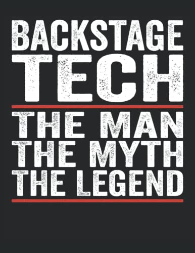 Backstage Tech The Man the Myth the Legend - calender 2023: Annual ...