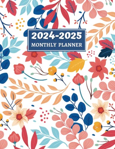 2024-2025 Monthly Planner: 24 Months Agenda Schedule Organizer | 24 ...