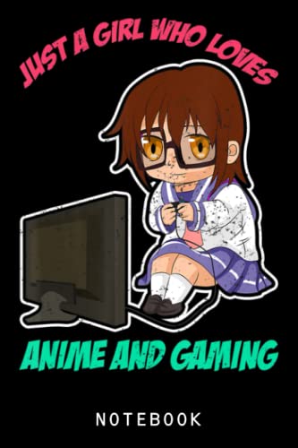 Kawaii Gamer Girl Japanese Manga Women Otaku Anime Notebook: Cute Anime ...
