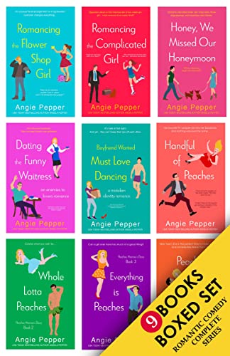 9 Books Boxed Set Romantic Comedy Complete Series by Angie Pepper ...