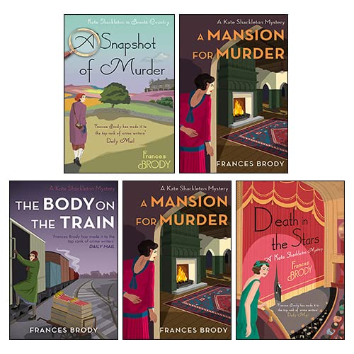 Kate Shackleton Mysteries 5 Books Collection Set by Frances Brody by ...
