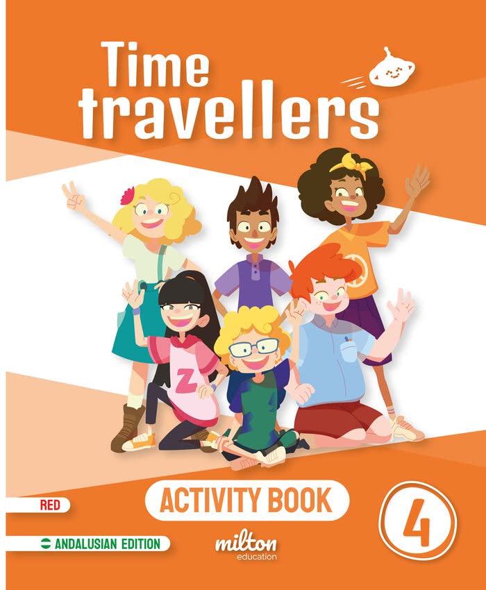 Time Travellers 4 Red Activity Book English 4 Primaria by Casey Emmons ...