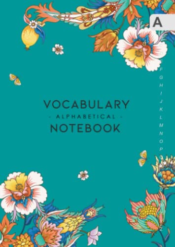 Vocabulary Notebook Alphabetical: B6 Notebook 2 Columns Small with A-Z ...