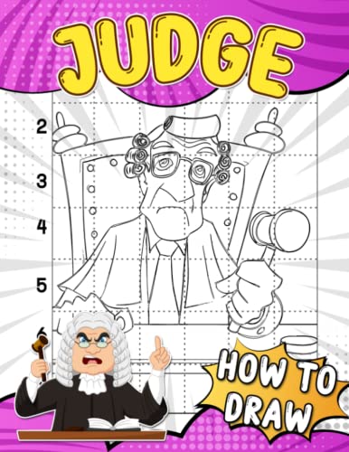 How To Draw Judge: Step-By-Step Drawing Tutorial With 30 Basic ...
