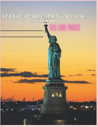 Statue Of Liberty Notebook Journal: 120 lined pages journal book 8.5 by ...