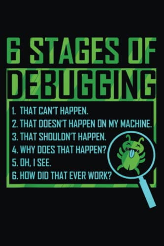 Software Funny Debugging for Developer Computer Scientist N-Book: Journal notebook by Ella Tran ...