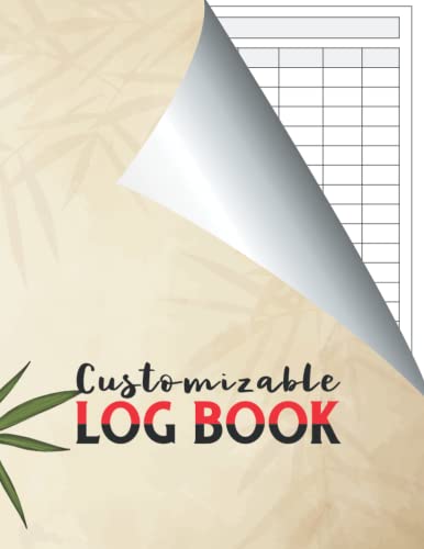 Customizable Log Book: Customizable bill log book | 7 Column Log Book ...