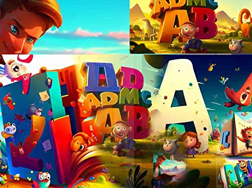 Playful Pals and the Alphabet: A Book for Learning English Letters with ...