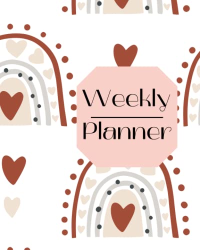 Weekly Planner: Calming Corner planner, Boho Planner, Rainbow planner ...