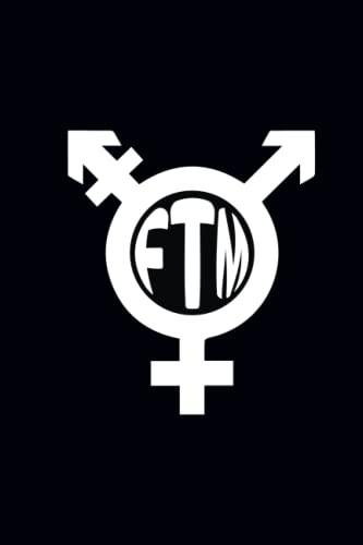 Trans FTM Symbol Journal: Trans Blank Lined Journal Notebook For ...