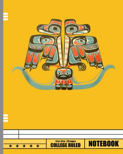 Thunderbird Northwest Native American Indian Haida Tribe Notebook ...