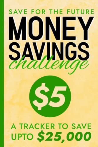$5 Money Savings Challenge Tracker: Get Organized and Reach Your ...