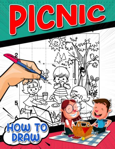 How To Draw Picnic: A Funny Outdoor Activity Shown By 30 Easy And ...