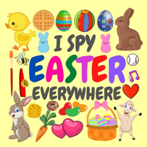 I Spy Easter Everywhere for Kids, Girls and Boys: A Fun Easter Search ...