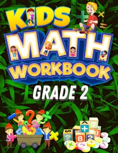 Kids Math Workbook Grade 2: 2nd Grade Math Practice Workbook: Math ...