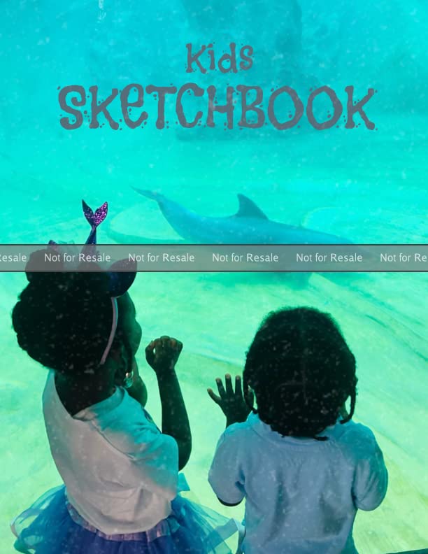 PROOF: Sketchbook Kids Under the Sea Dolphin Aquarium Book Drawing ...