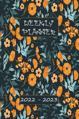 2022-2023 Monthly Weekly Planner: 15 Months Weekly Monthly Planner ...