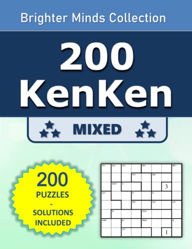 200 MIXED KenKen Puzzle Games by Brighter Pixels | Goodreads