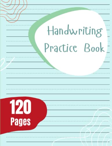 Handwriting Practice Book: Handwriting practice paper for kids 3-5| 120 ...