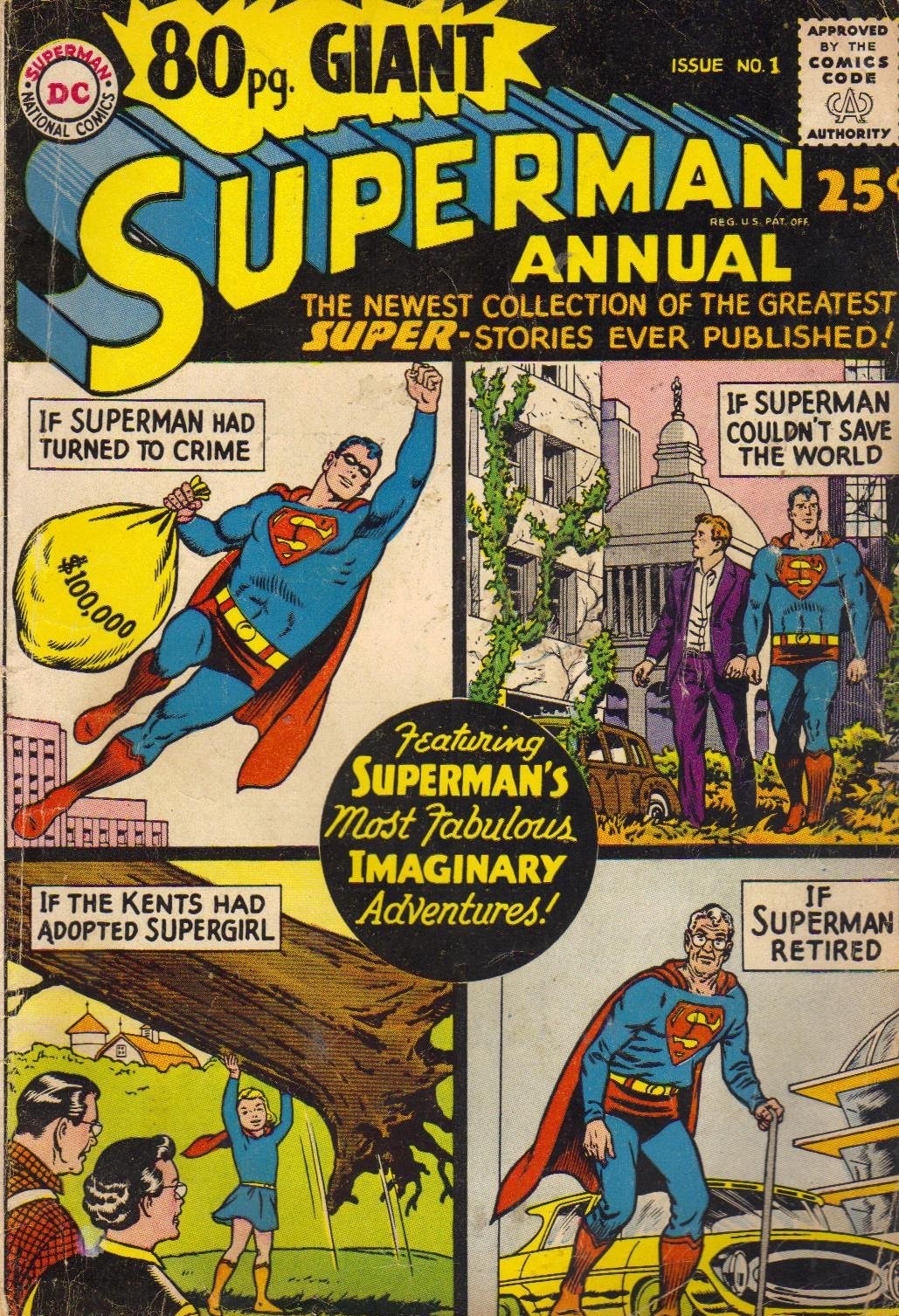 80 Page Giant No. 1 Superman Annual by Jerry Siegel | Goodreads