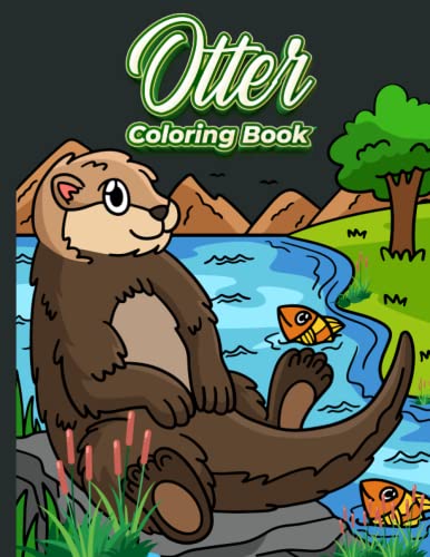 Otter Coloring Book: An Intricate Otter Coloring Book for Teens ...