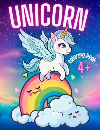 Unicorn coloring book: Explore a World of Magic and Color with these ...