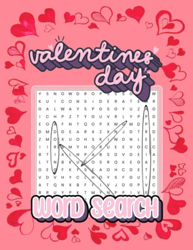 Valentine’s Day Word Search Puzzle Book: Word Find Puzzles for Seniors ...